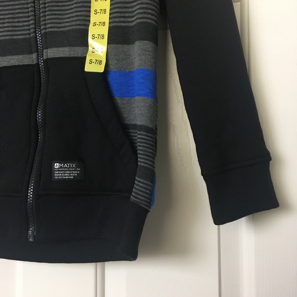 Matix | Jackets & Coats | Nwt Matix Boys Zip Up Hoodie Sherpa Fleece ...